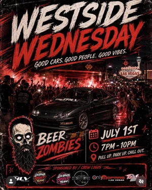 Westside Wednesday Beer Zombies july 1st 2026 - Revrottle - Vik Chohan ...