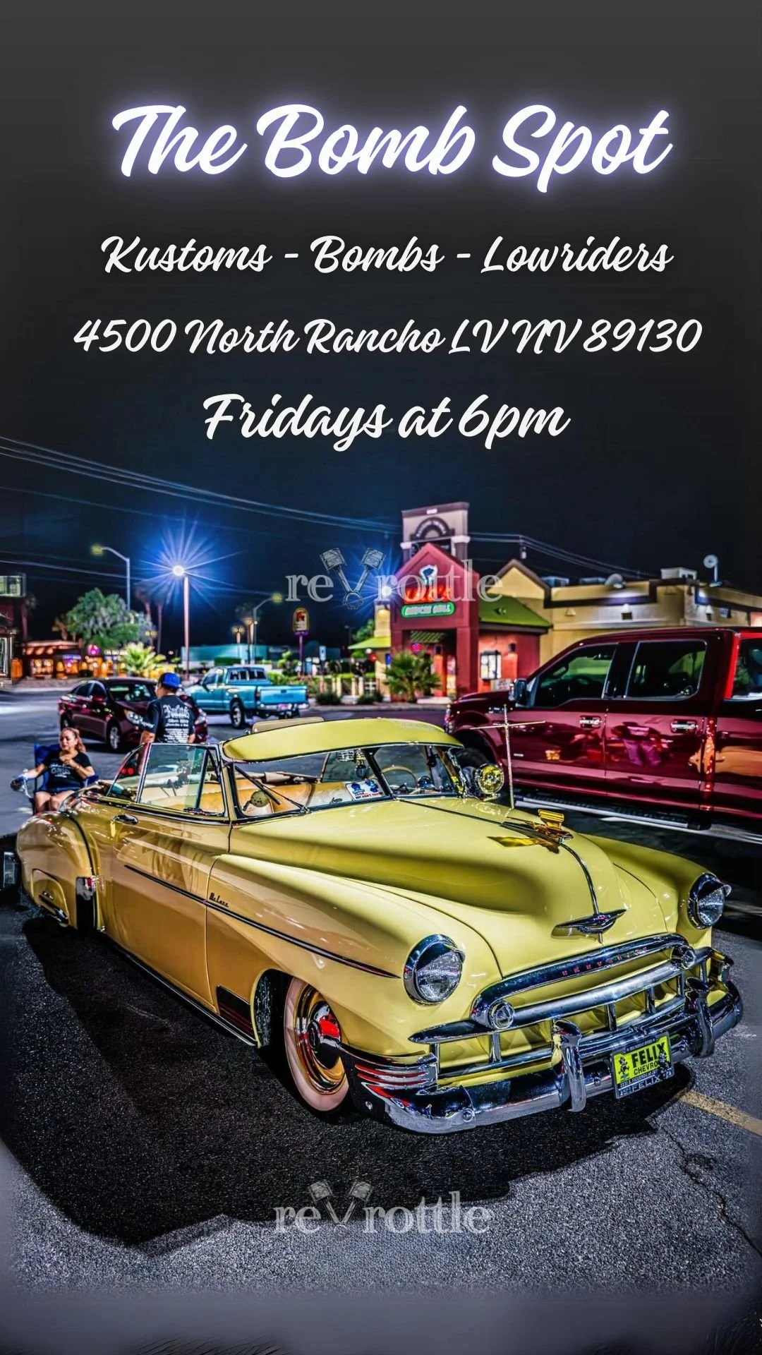 The Bomb Spot Kustoms Bombs Lowriders Las Vegas Car Meet jan 2nd 2026 ...