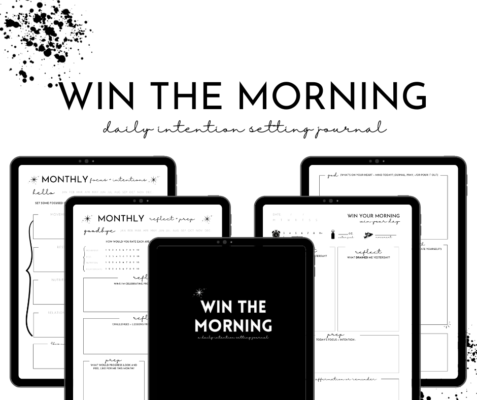My FAVE journal + how to "WIN YOUR MORNING" with it — The Self Care ...