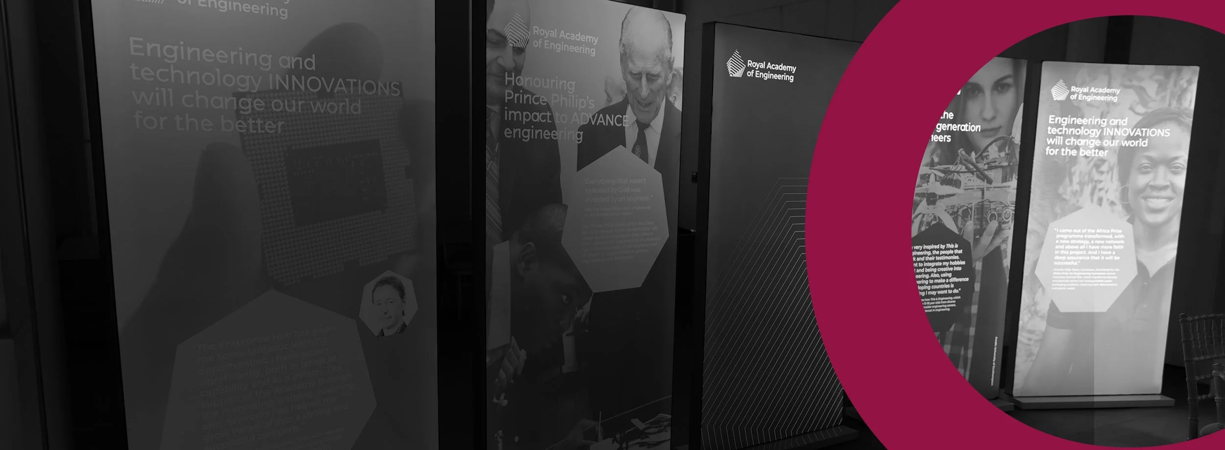 LED Pop up Banners — Totum