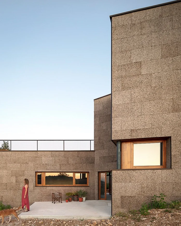 Sustainable Cork Cladding Panels — Knowles Architect