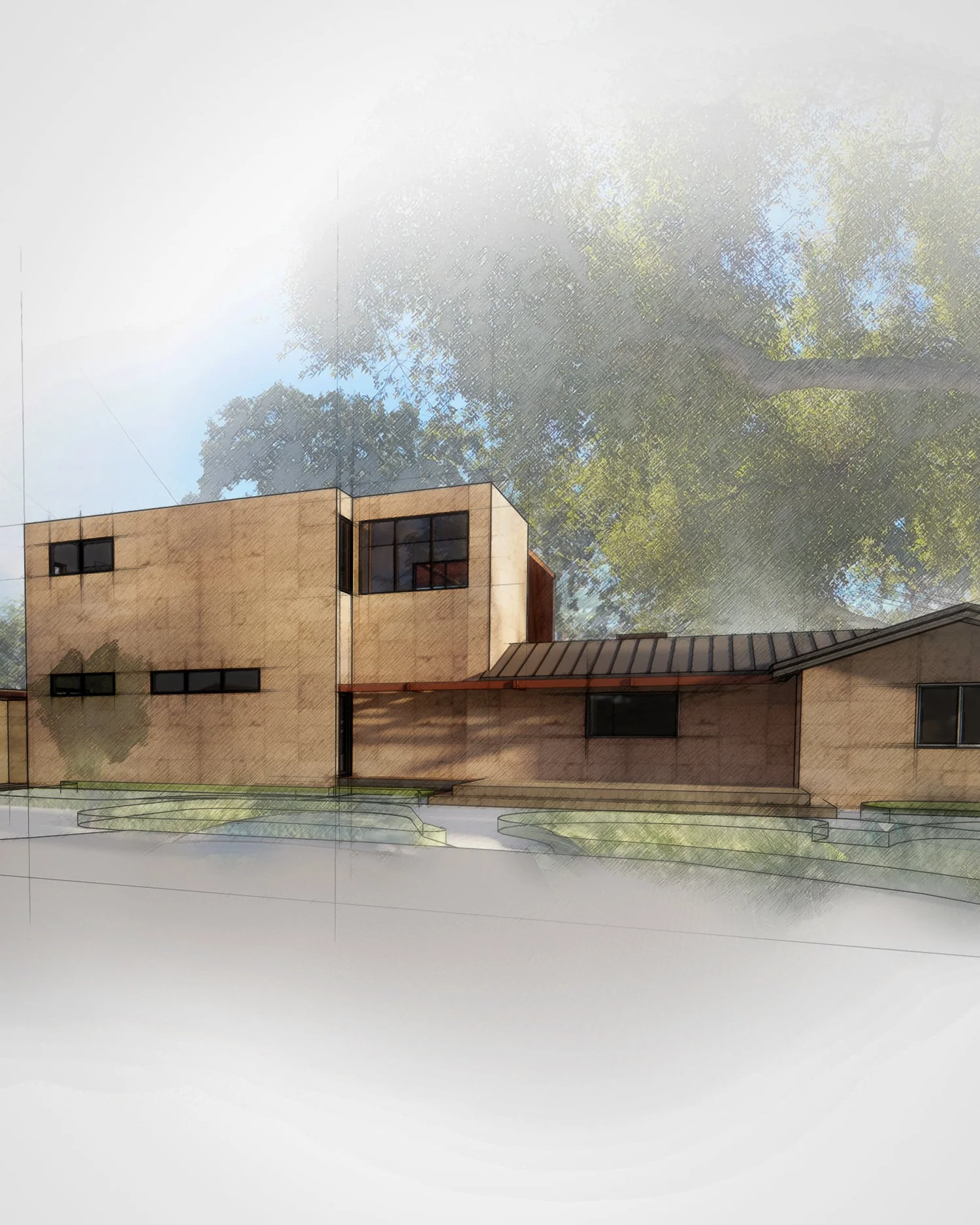 Sustainable Cork Cladding Panels — Knowles Architect