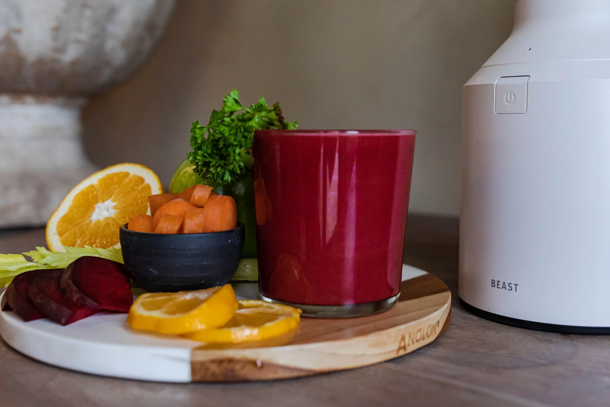 Lisa’s Beet Juice — Bringing it Home