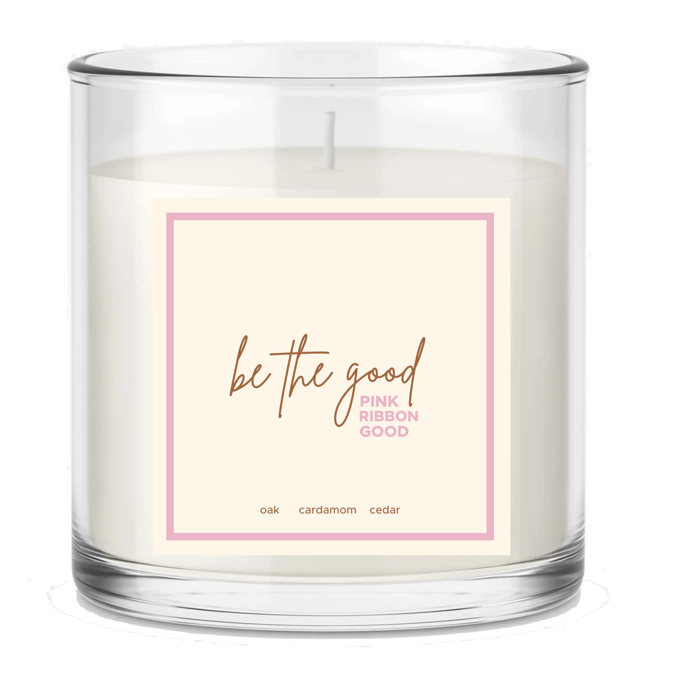 Pink Ribbon Good Candle — Pink Ribbon Good