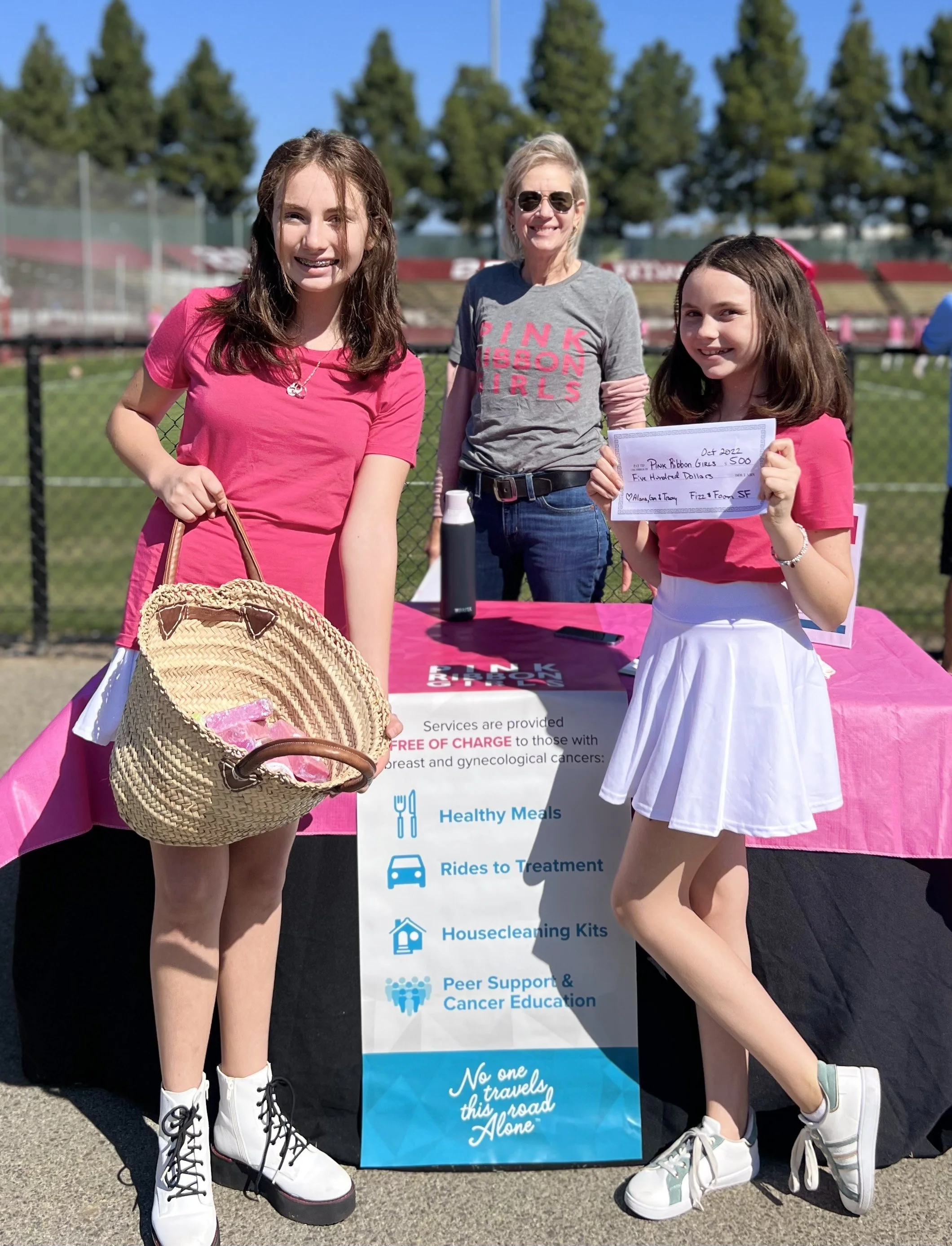 Soap-selling sisters making a difference at Pink Ribbon Girls — Pink ...