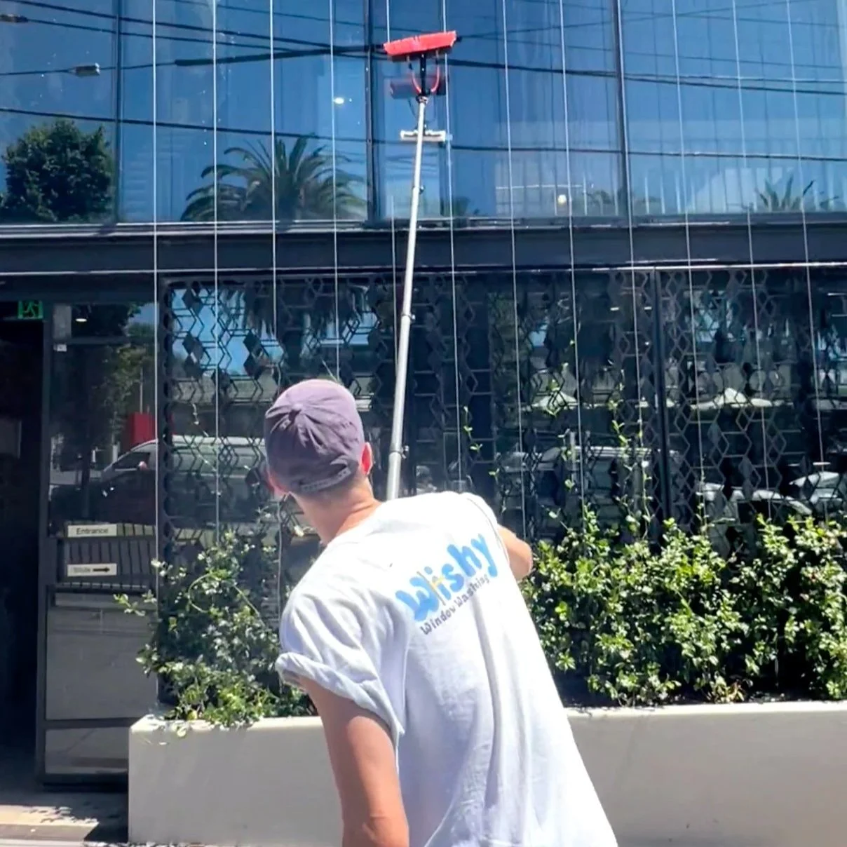 Commercial Window Cleaning — Wishy Window Washing — Melbourne