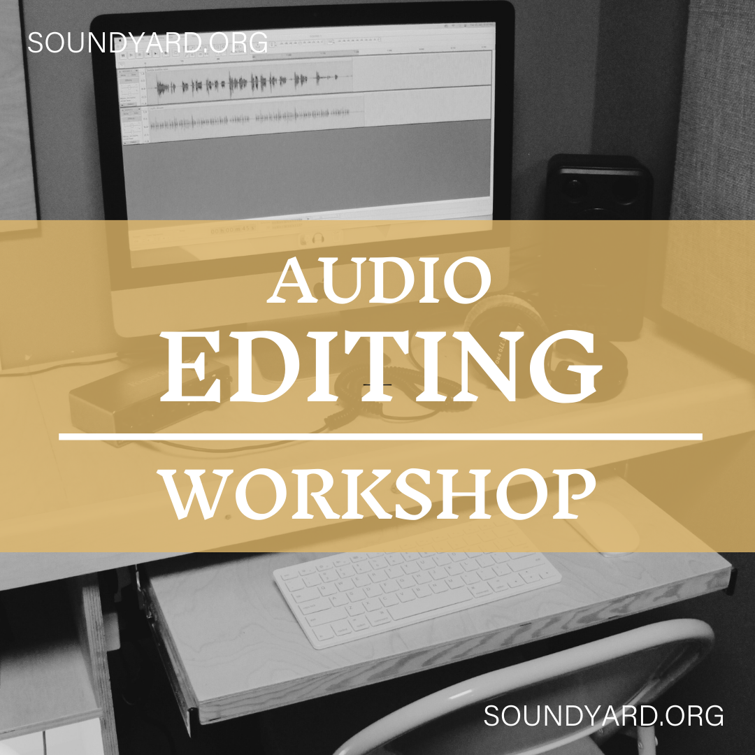 Podcasting workshops, audio editing workshops, teen workshops and more ...