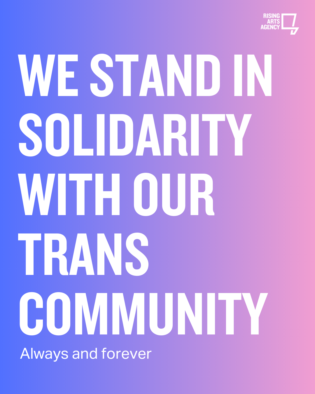 How to Show Up for Trans People in the Workplace — Rising Arts Agency