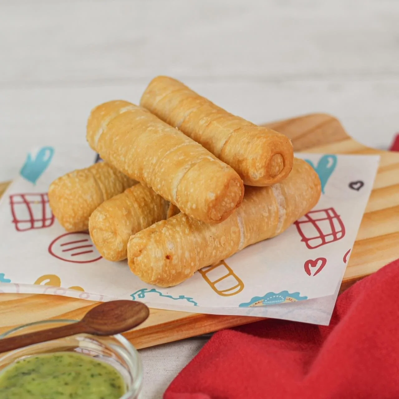 Frozen Jojoto Tequeños / Sweetcorn Tequeños — Liqui Liqui London Restaurant