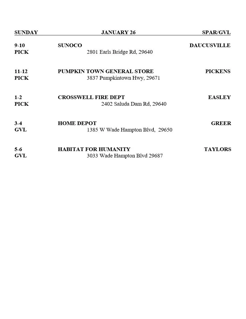 Schedule — Pet Med Mobile