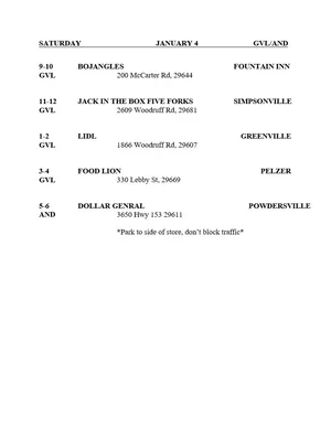 Schedule — Pet Med Mobile