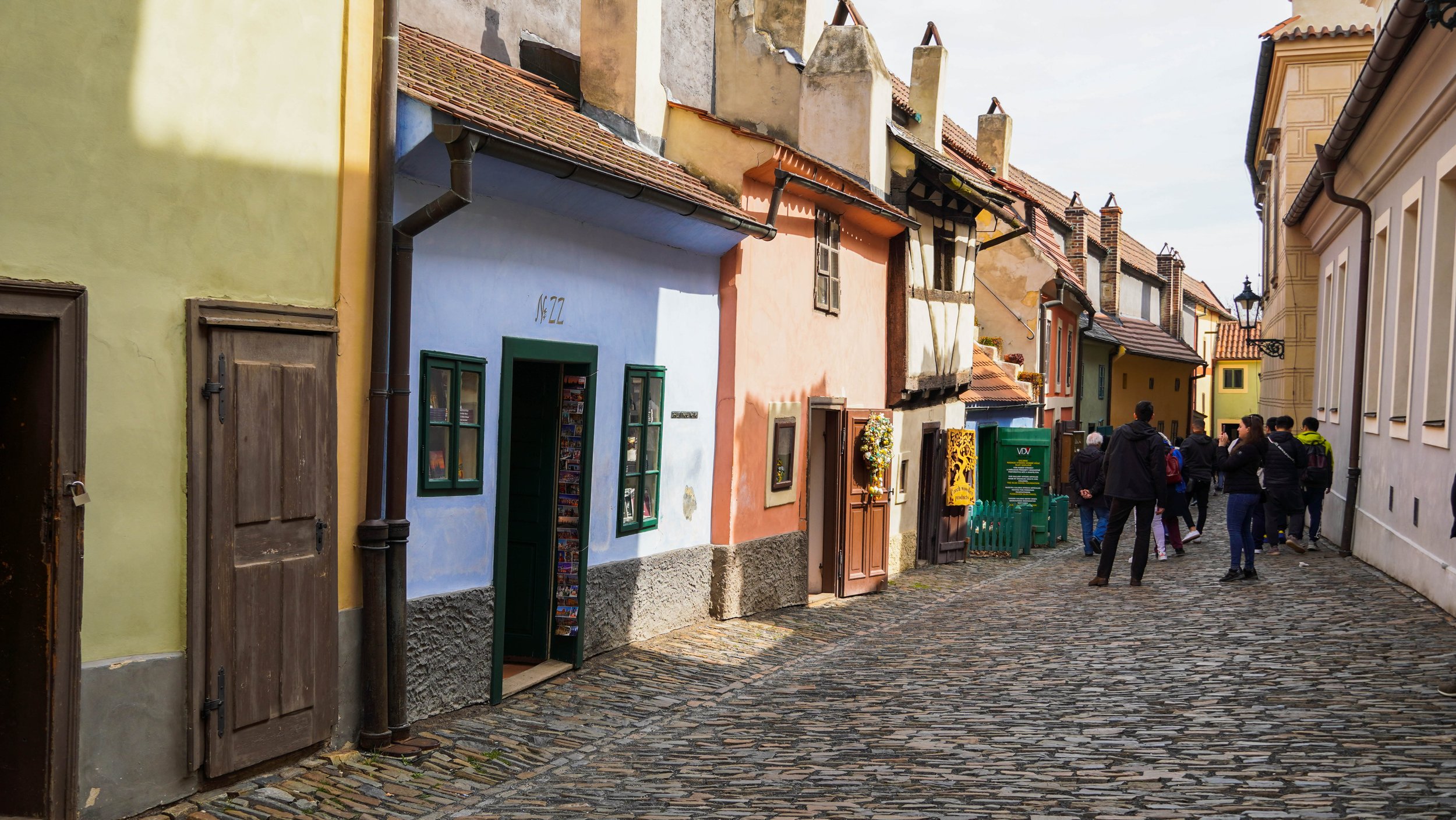 Prague Golden Lane - Franz Kafka's writing nook — Real Prague Guides