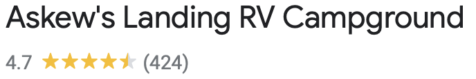Askew's Landing RV Campground | Jackson - Edwards, MS