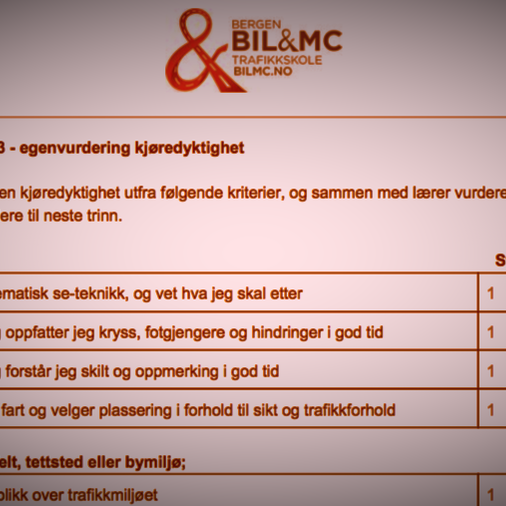 Elevsider — Bergen BIL og MC skole