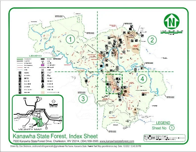 MDIT In Kanawha State Forest — West Virginia Scenic Trails Association
