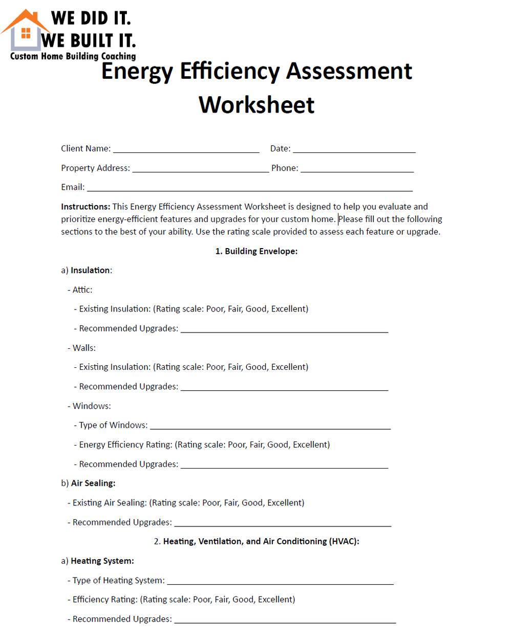 Energy Efficiency Worksheet WE DID IT WE BUILT IT energy-efficiency-worksheet-we-did-it-we-built-it