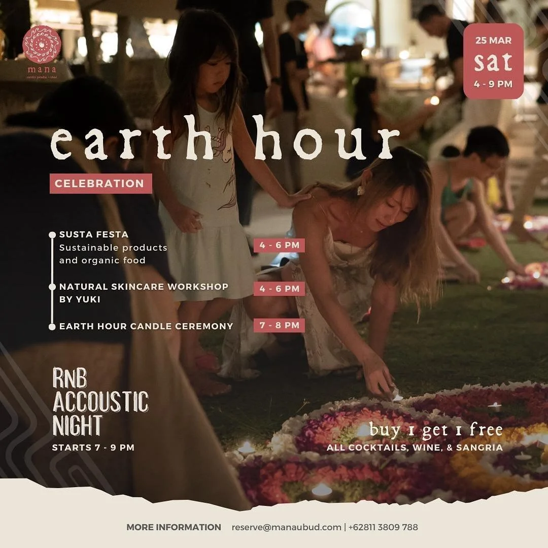Weekly Activities & Events — Mana Earthly Paradise — Ubud, Bali