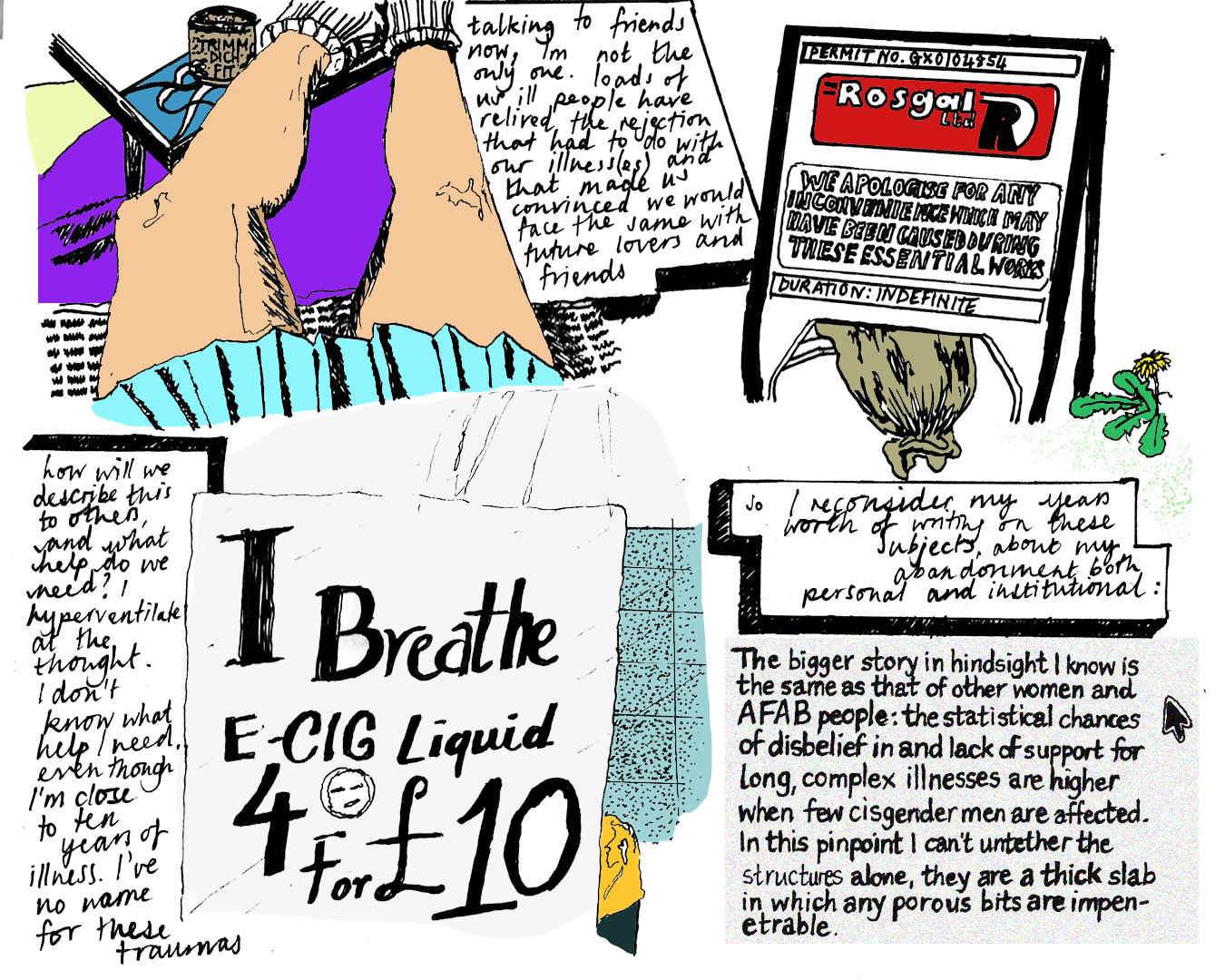 The Sickening - A Comic on Illness — Polyester