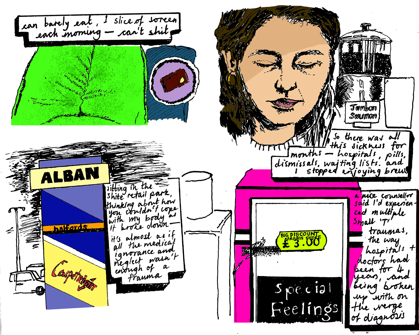 The Sickening - A Comic on Illness — Polyester