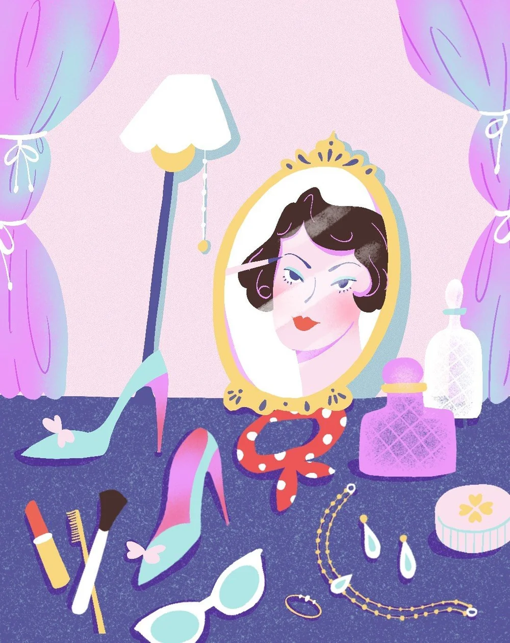 Dressing Dykes: Femme Fashion History — Polyester