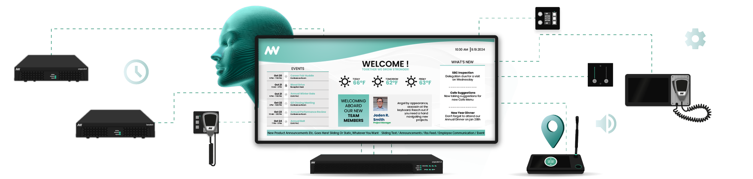 Public Address Microphone & Paging Stations — nnounce