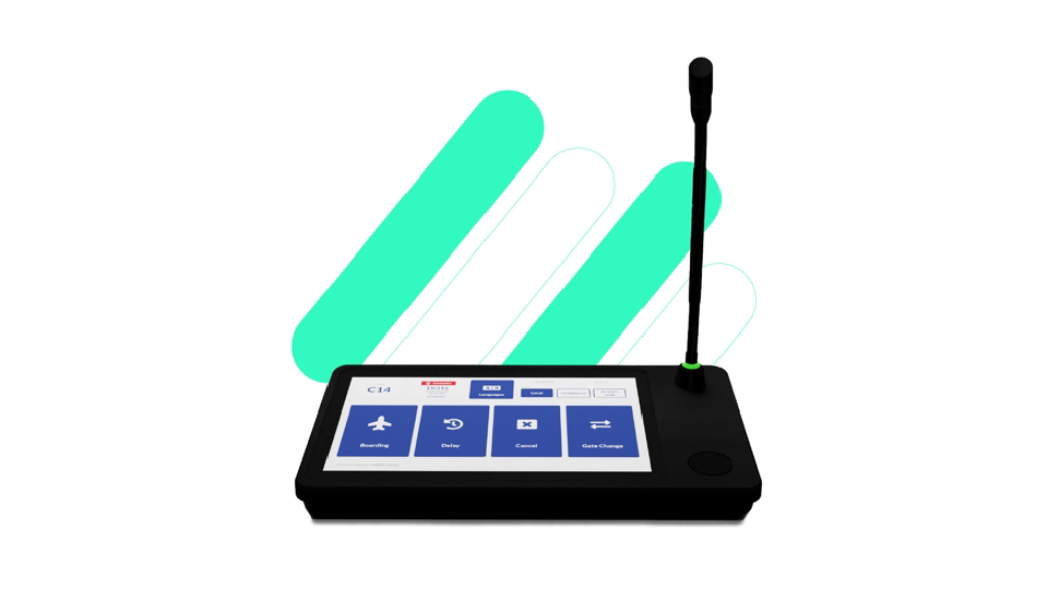 Microphone stations — nnounce