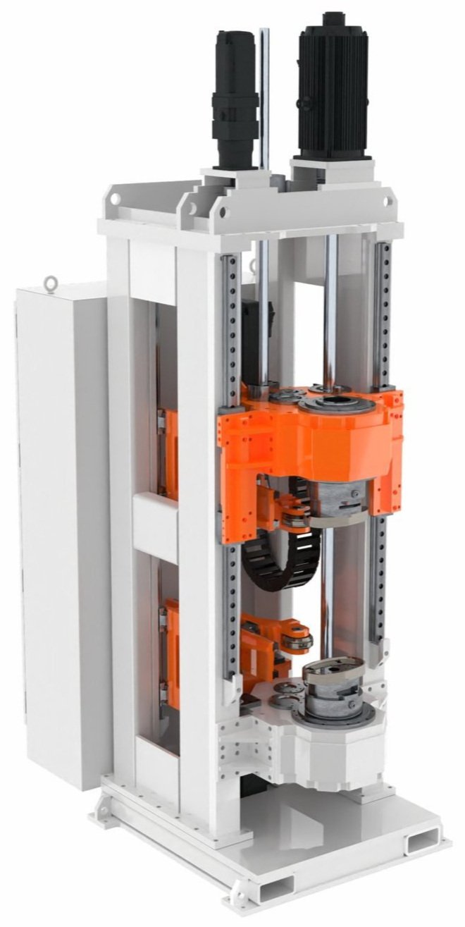 Electric Vertical Cap Spinner — Upland Technologies Inc.