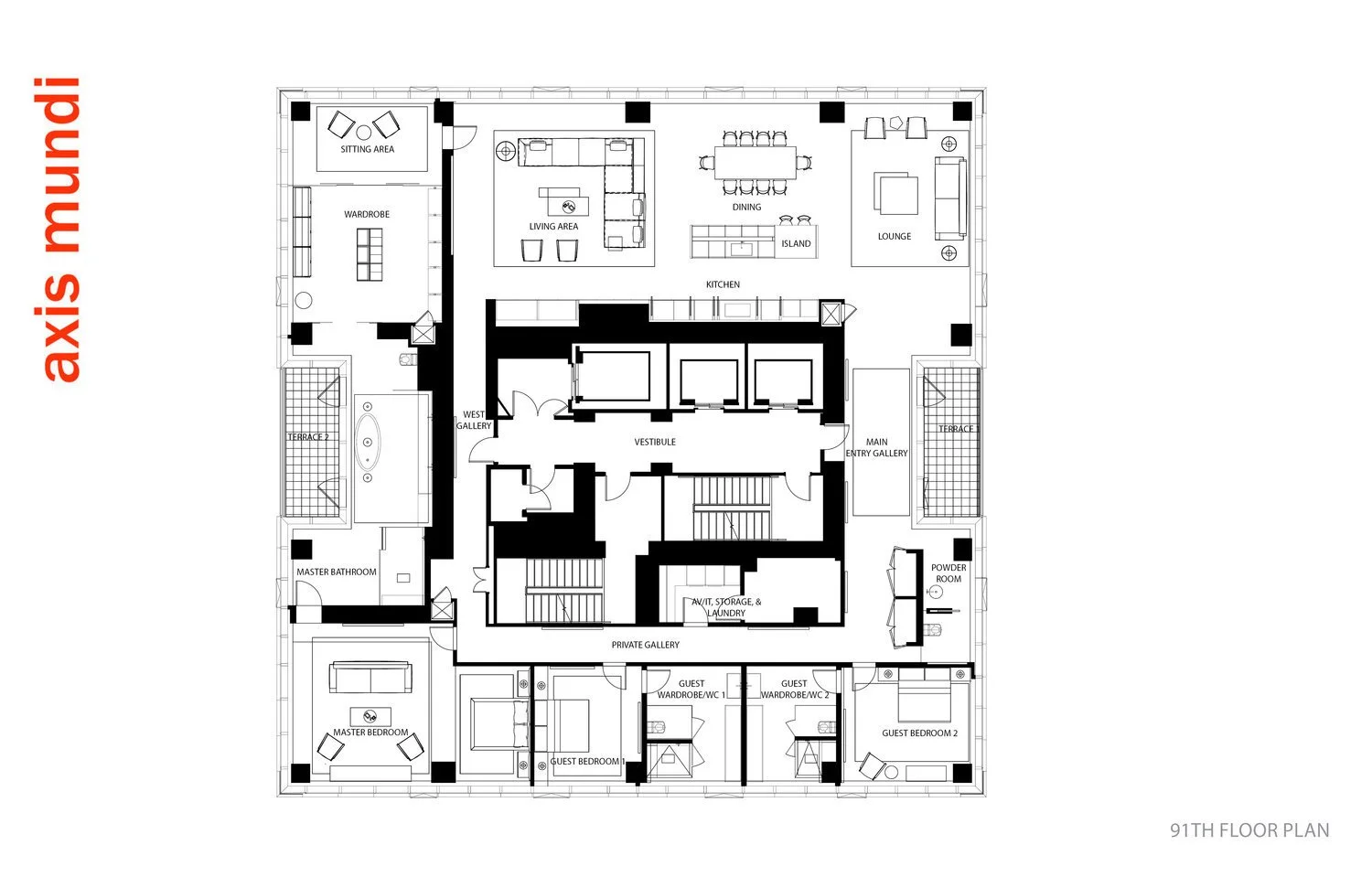 Vista Tower 360 SkyBox Chicago — AXIS MUNDI DESIGN is one of New Yorks ...