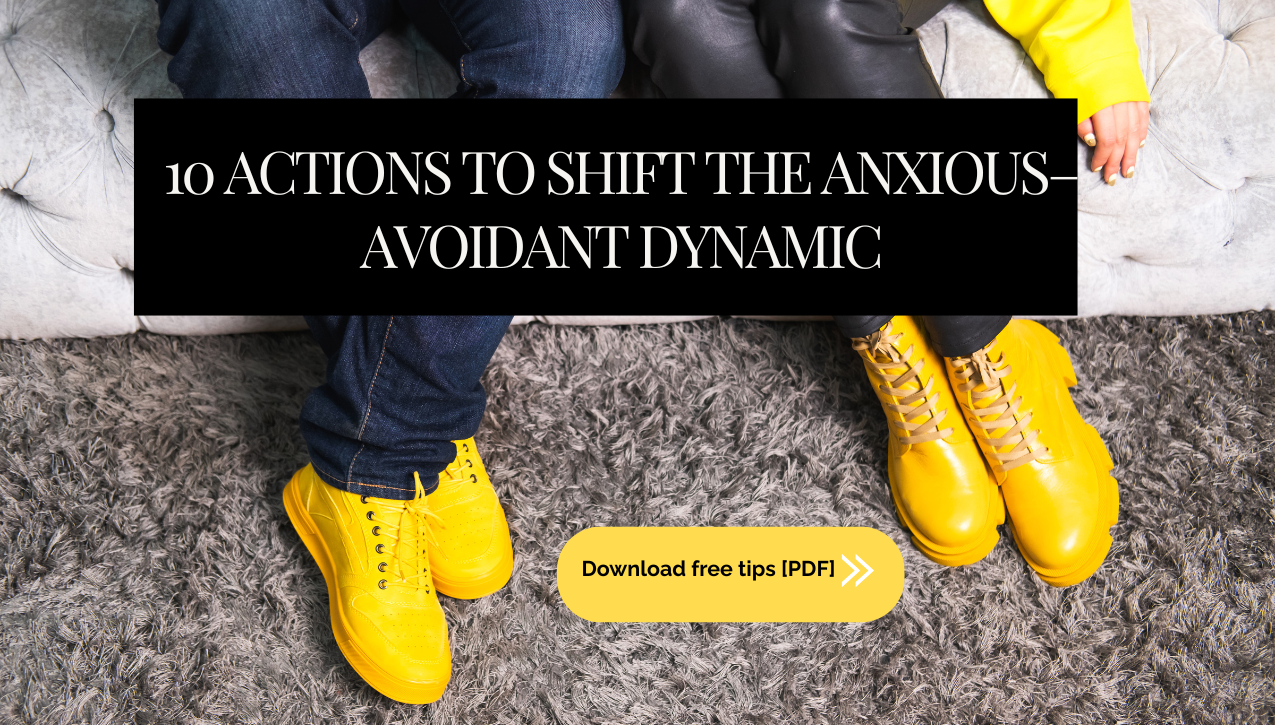 10 Things Avoidantly Attached Partners Can Do to Build Security in Anxious-Avoidant ...
