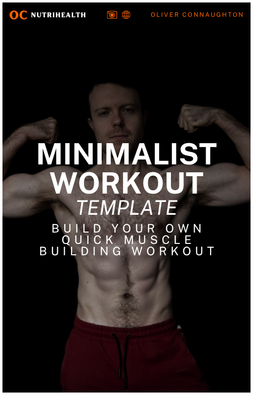 Minimalist Workout Template | Start Your Fitness Journey Today — OC ...