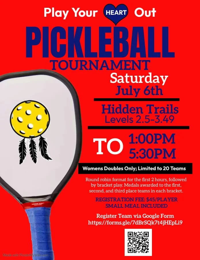 Pickleball Events Oklahoma City — Jennifer Harjo Pickleball