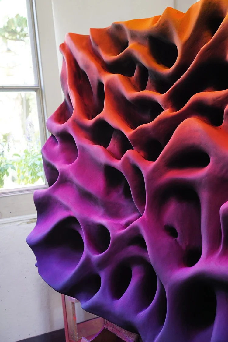 Abstract texture artist based out of California