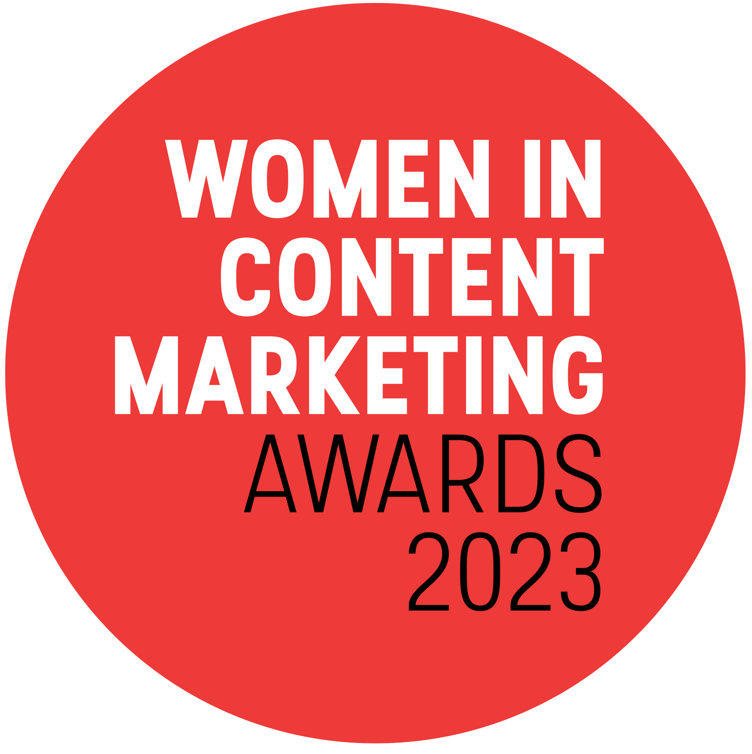 Women in Content Marketing Awards Women in Content Marketing Awards