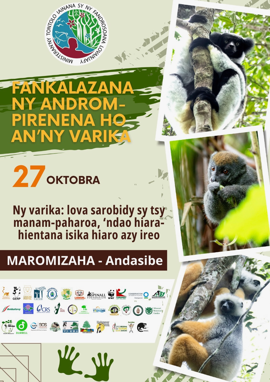 World Lemur Day 2023 | Foundation for Applied Conservation Event — Dr ...