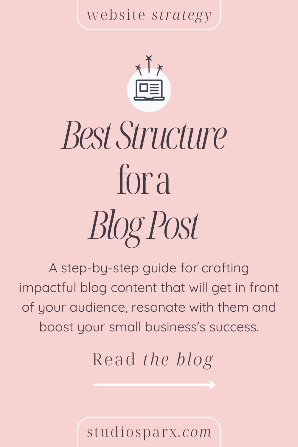 Best Structure for a Blog Post for Maximum Results — Studio Sparx
