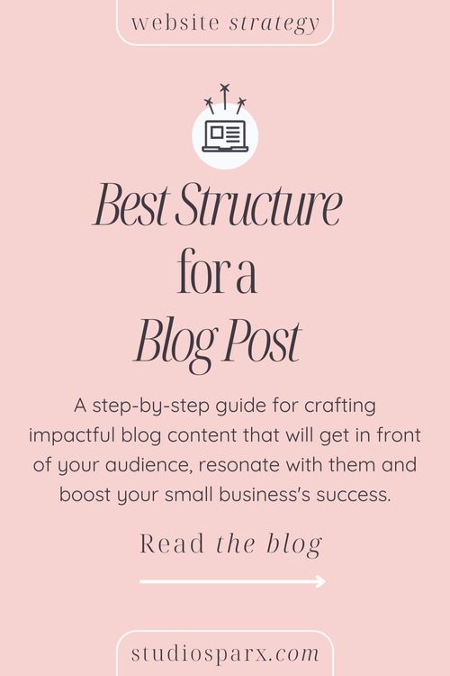 Best Structure for a Blog Post for Maximum Results — Studio Sparx