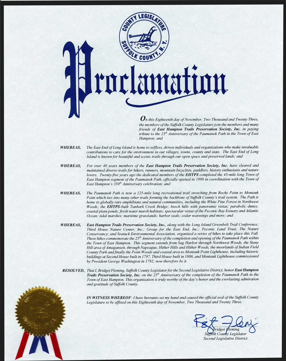 Events — East Hampton Trails Preservation Society