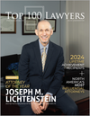 Joseph Lichtenstein - Cover — Top 100 Lawyers