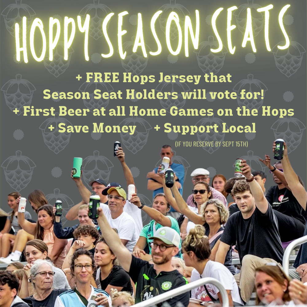 Hops Season Tickets: Beer + Soccer — Charlottetowne Hops FC