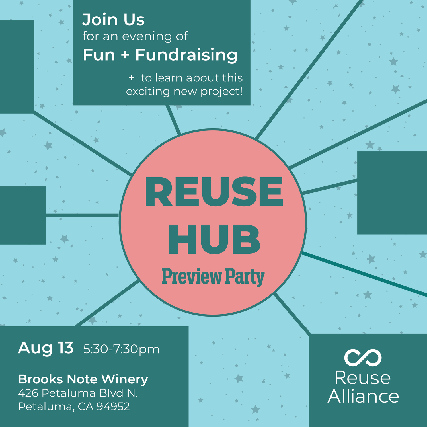 Reuse Hub Preview Party Petaluma — Reuse Alliance