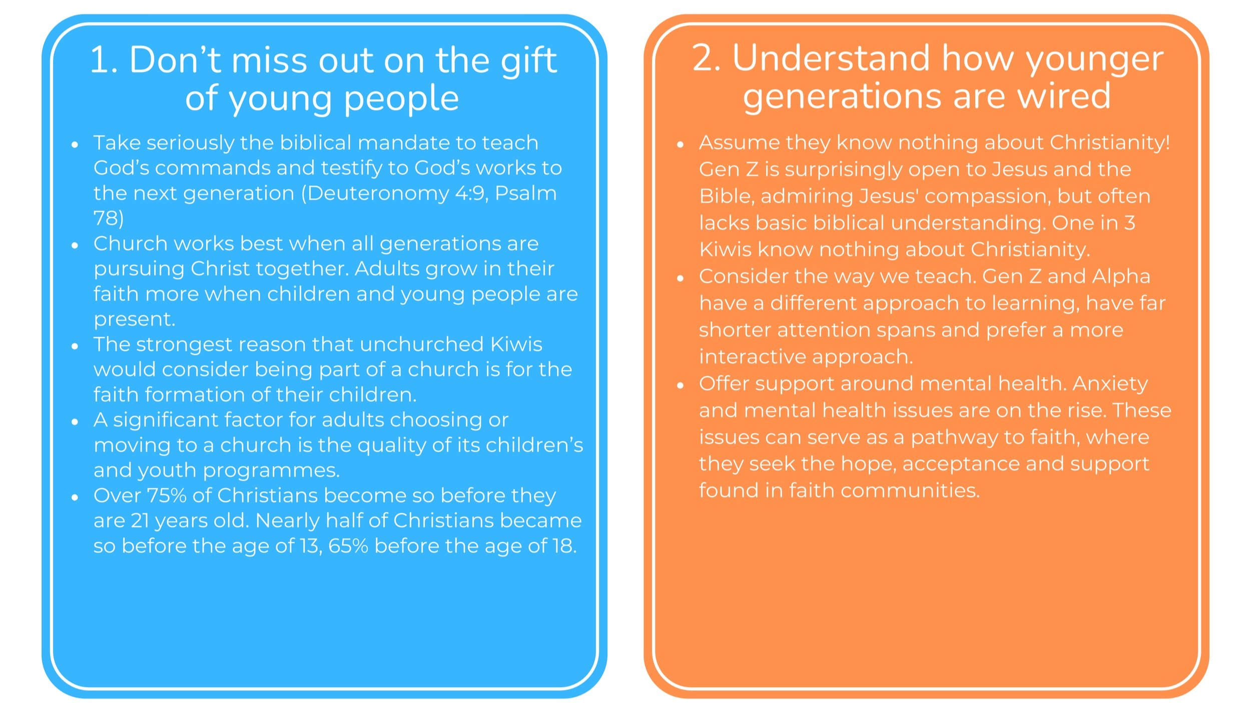 The Four Big Ideas of Ministry to Children, Young People and their ...