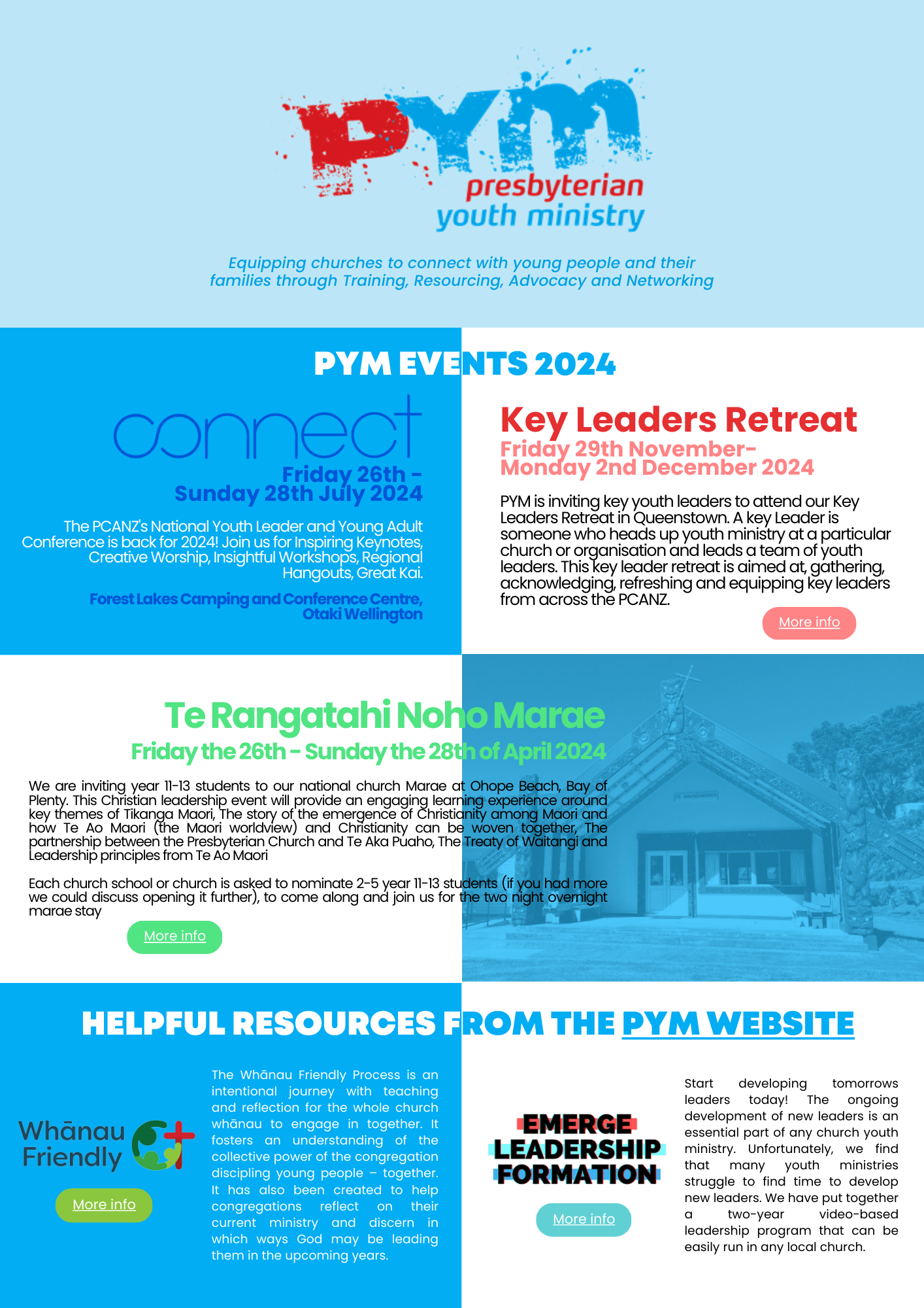 PYM Resource Poster — Presbyterian Youth Ministries