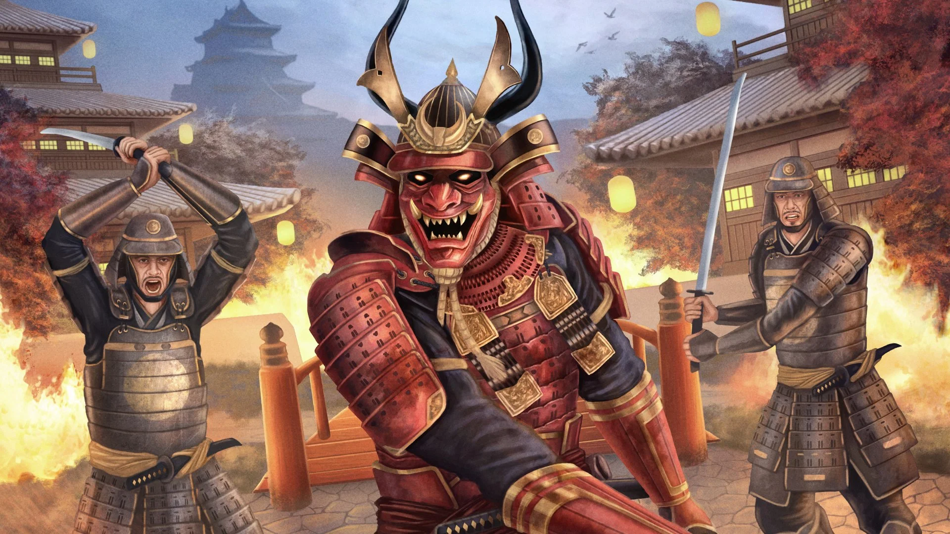 Demon Samurai — Richard Philpott Art