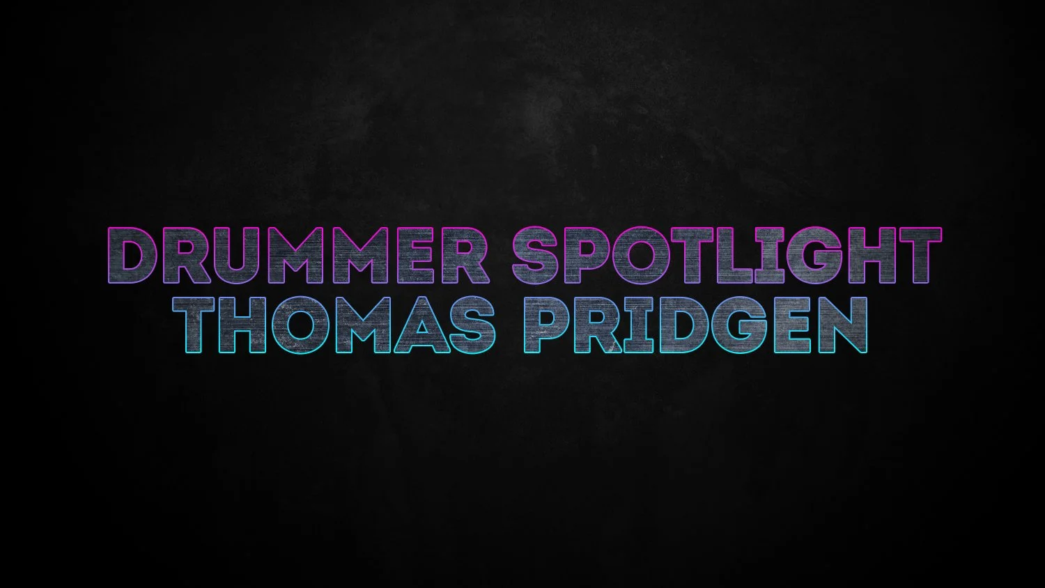 Drummer Spotlight | Chris Turner | May 2023 - EchoNova | Graphic Design Services