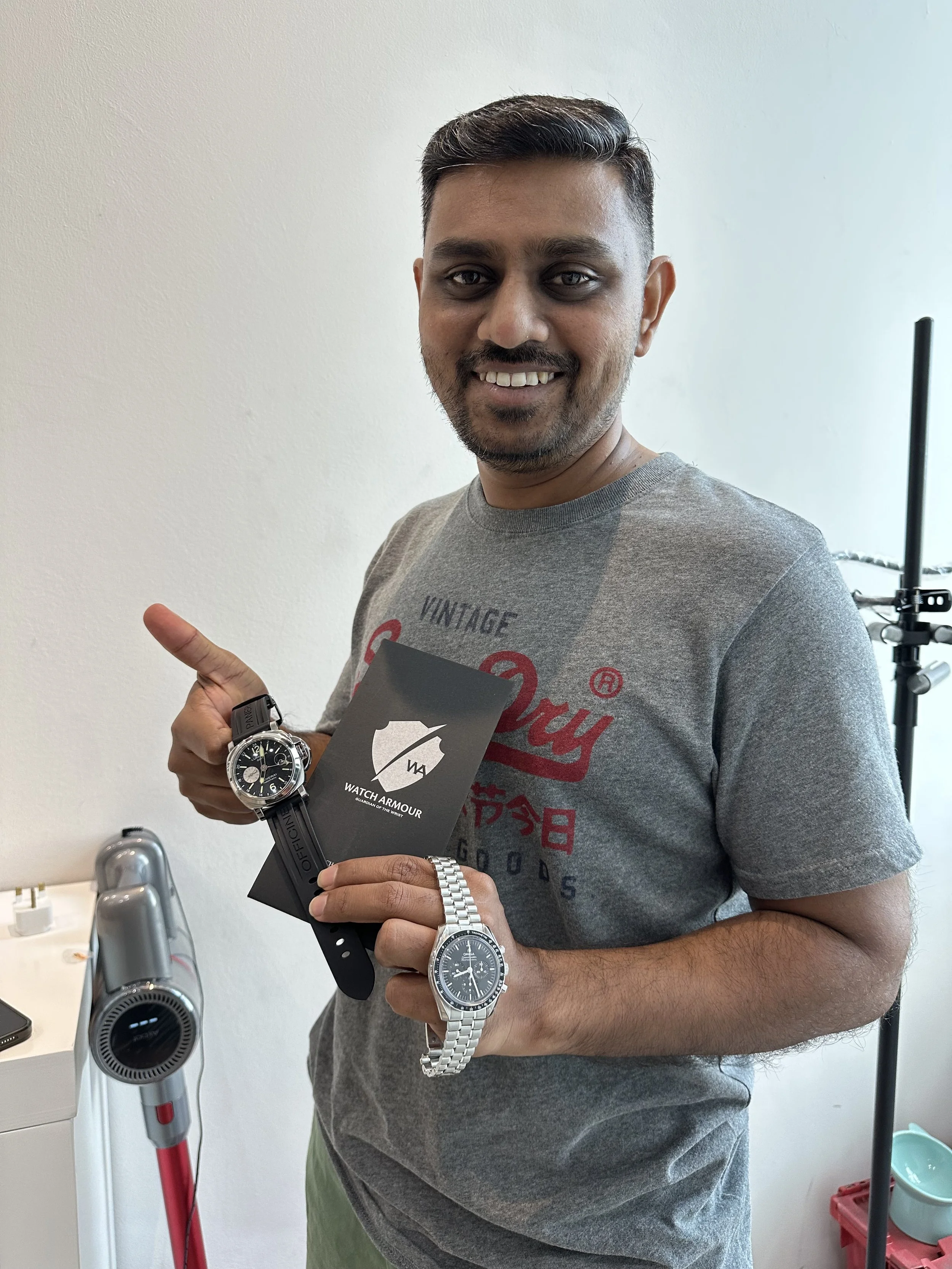 Watch Protection Film Installation in Singapore