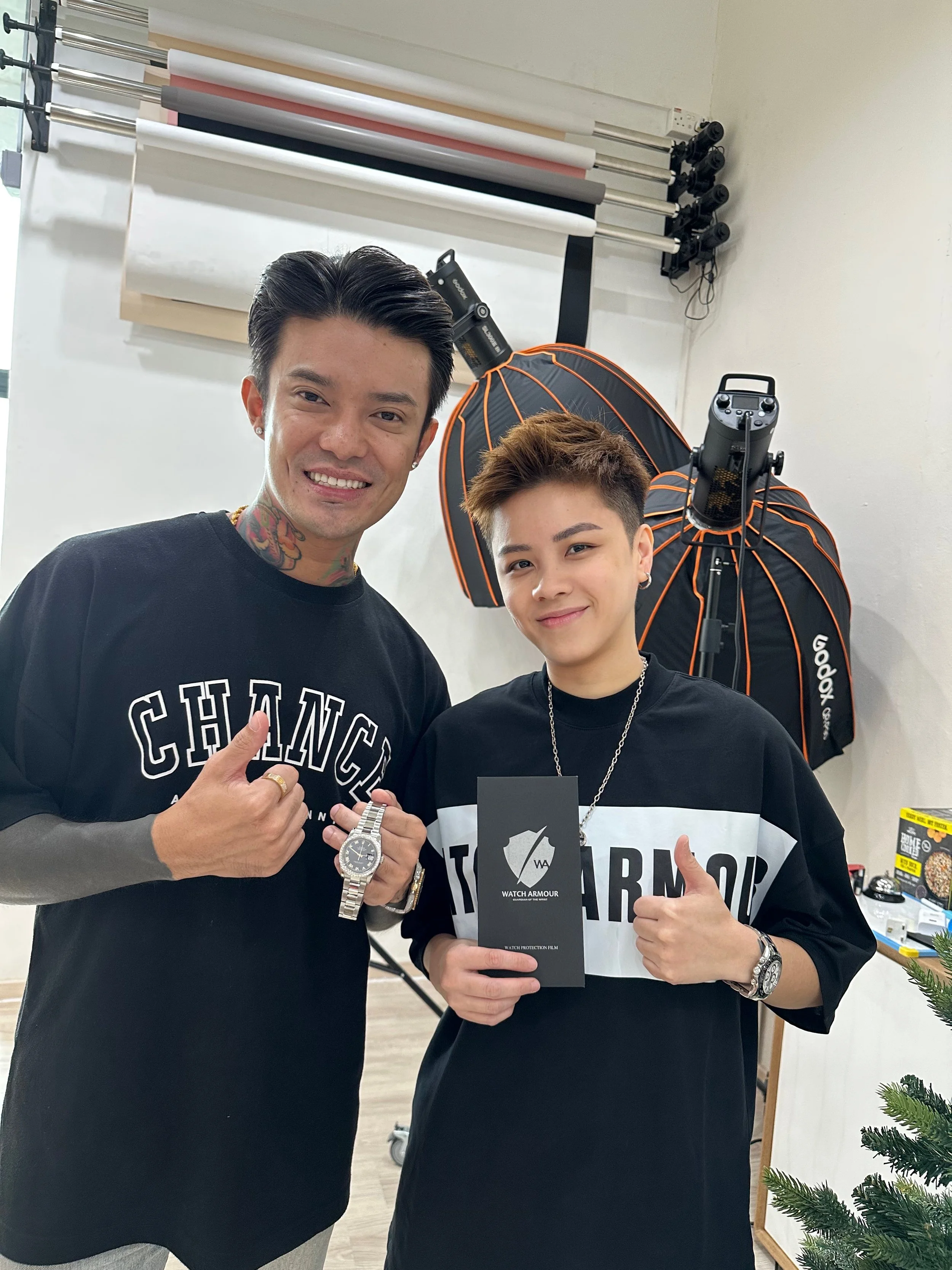 Watch Protection Film Installation in Singapore