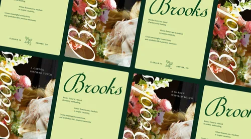 Brooks Floral — Remarkable Visuals
