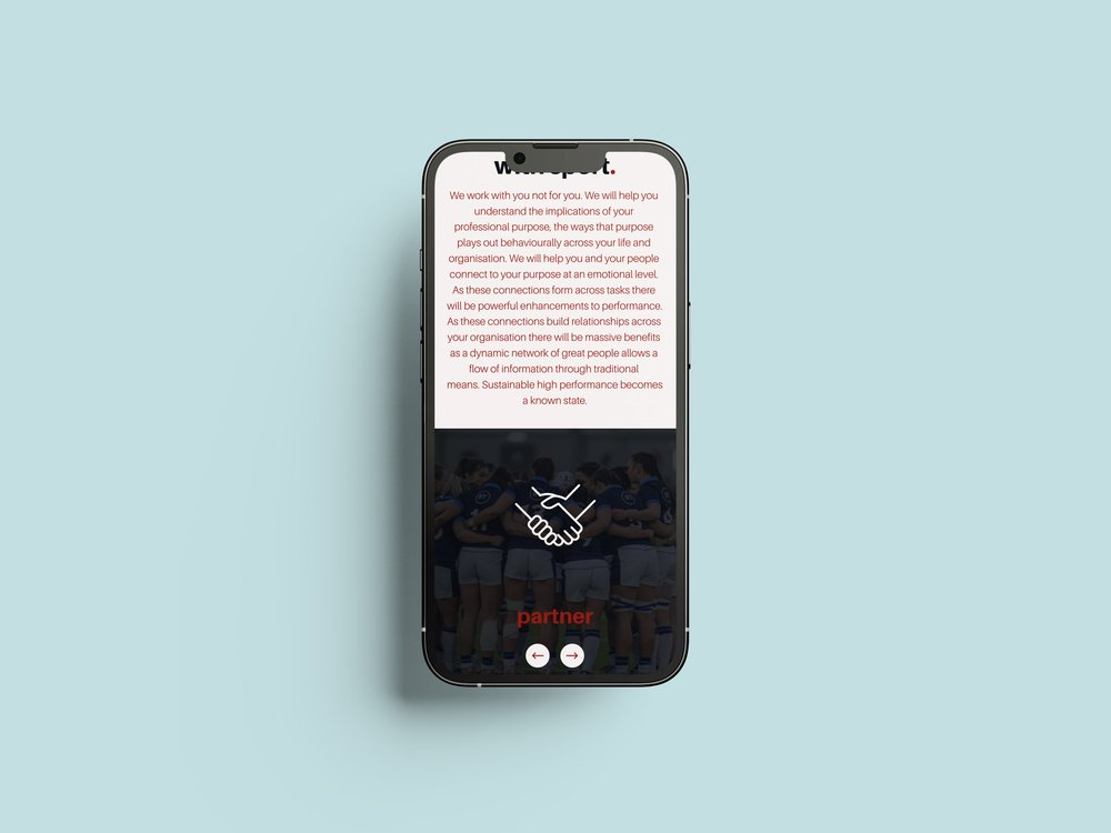 Squarespace Web Design, Red Sky Management — elliott + miskelly