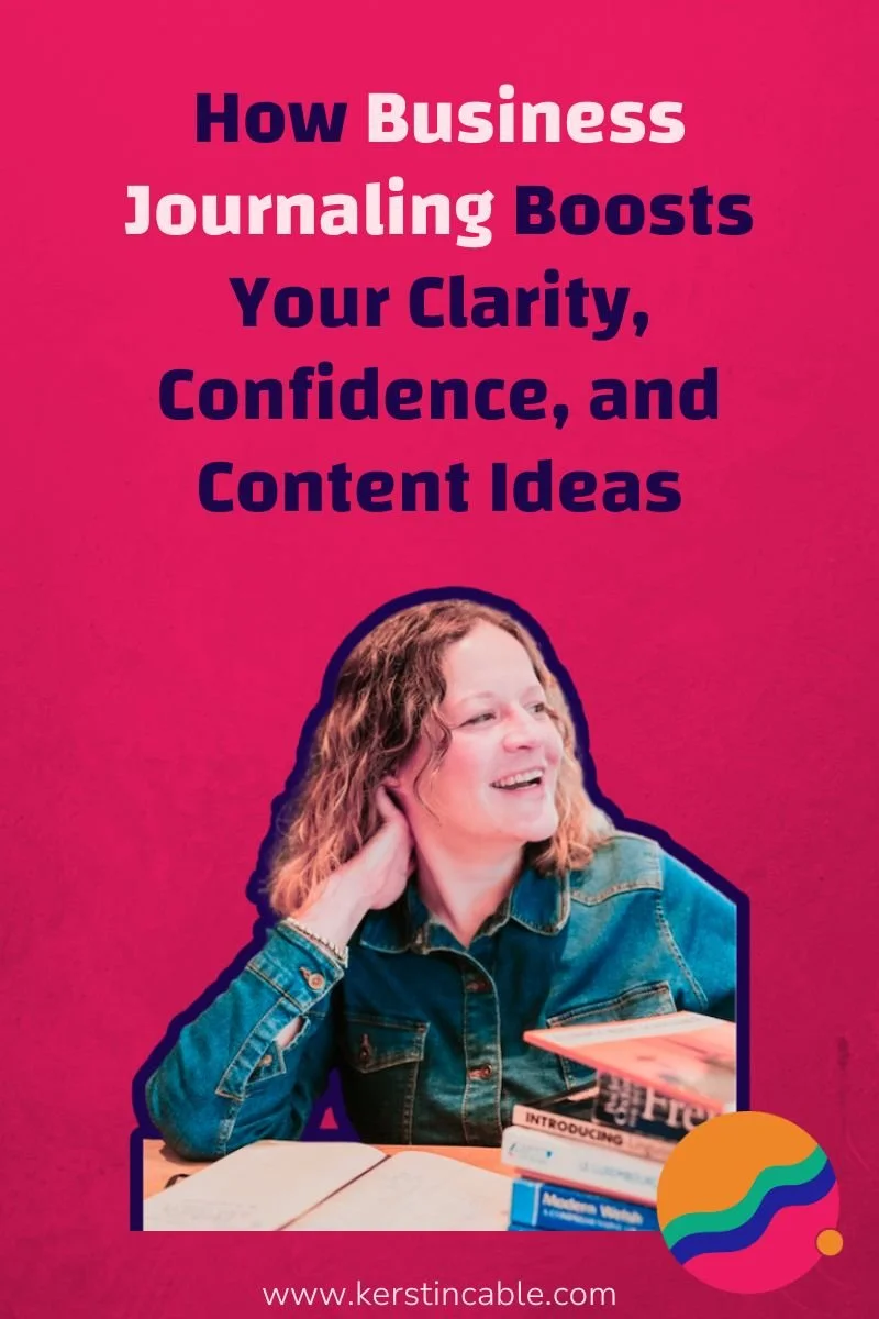 How Business Journaling Boosts Clarity, Confidence, and Content Ideas ...