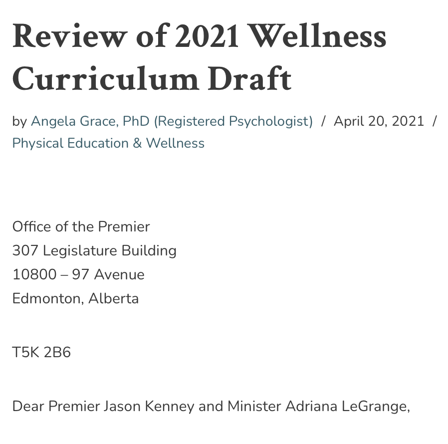 Blog — Dr. Angela Grace